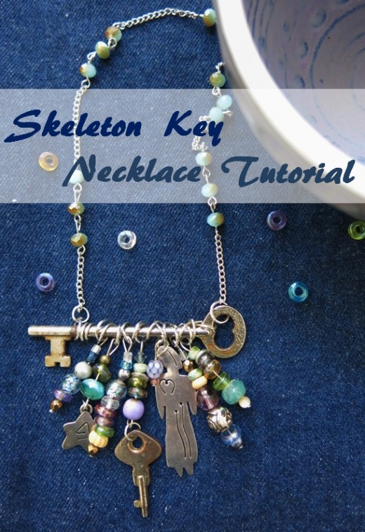 DIY Skeleton Key Necklace